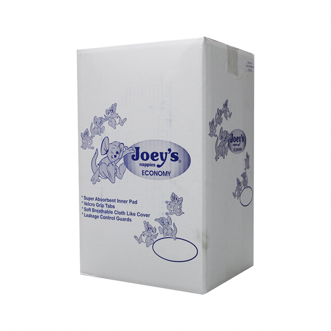 Joey Economy Junior 60 Nappies Carton – Cleaning Products Melbourne